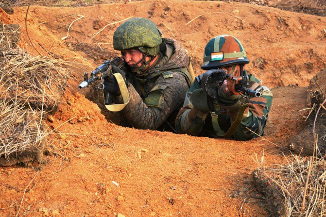 EXERCISE INDRA – 2018: Opening Ceremony of Joint Military Exercise ...