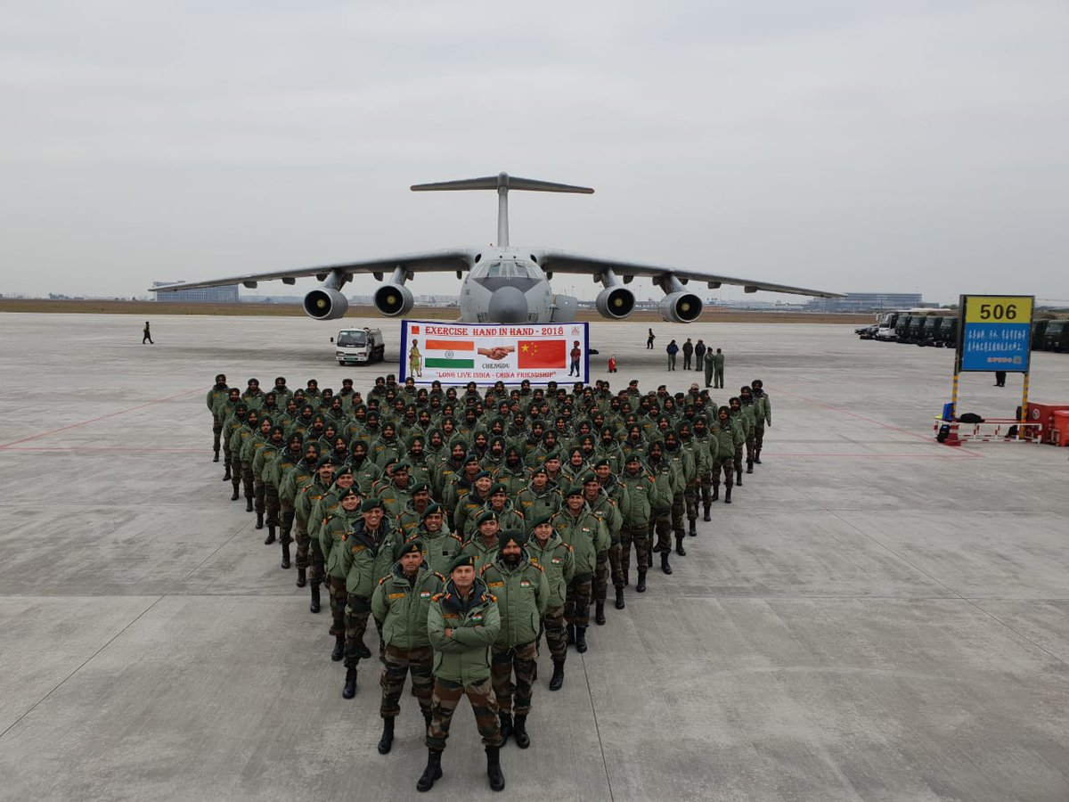 Hand-in-Hand Exercise 2018 Culminates; Indian Army Troops Return to ...