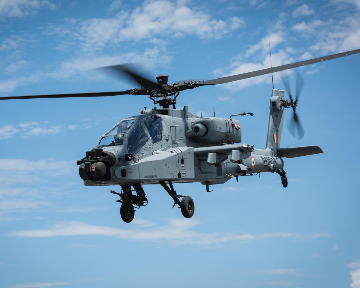 Apache AH-64E Attack Helicopters to be Inducted Into Indian Air Force This July: Report ...