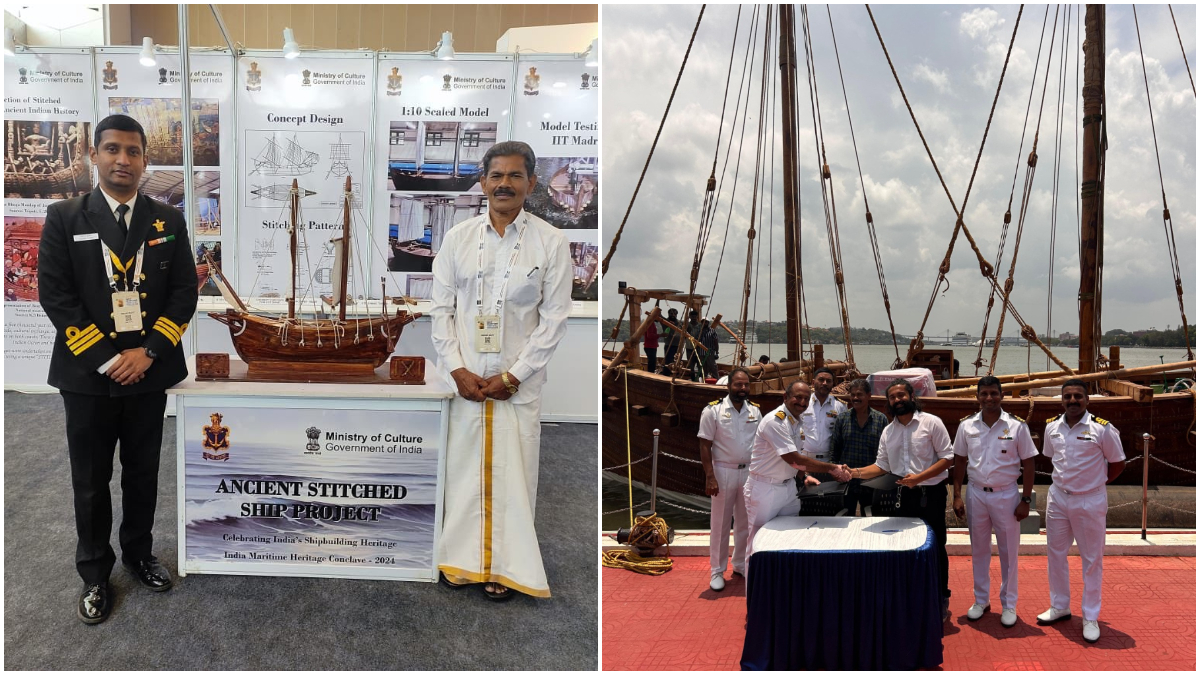 Indian Navy Set To Induct And Unveil Name Of ‘Ancient Stitched Ship ...