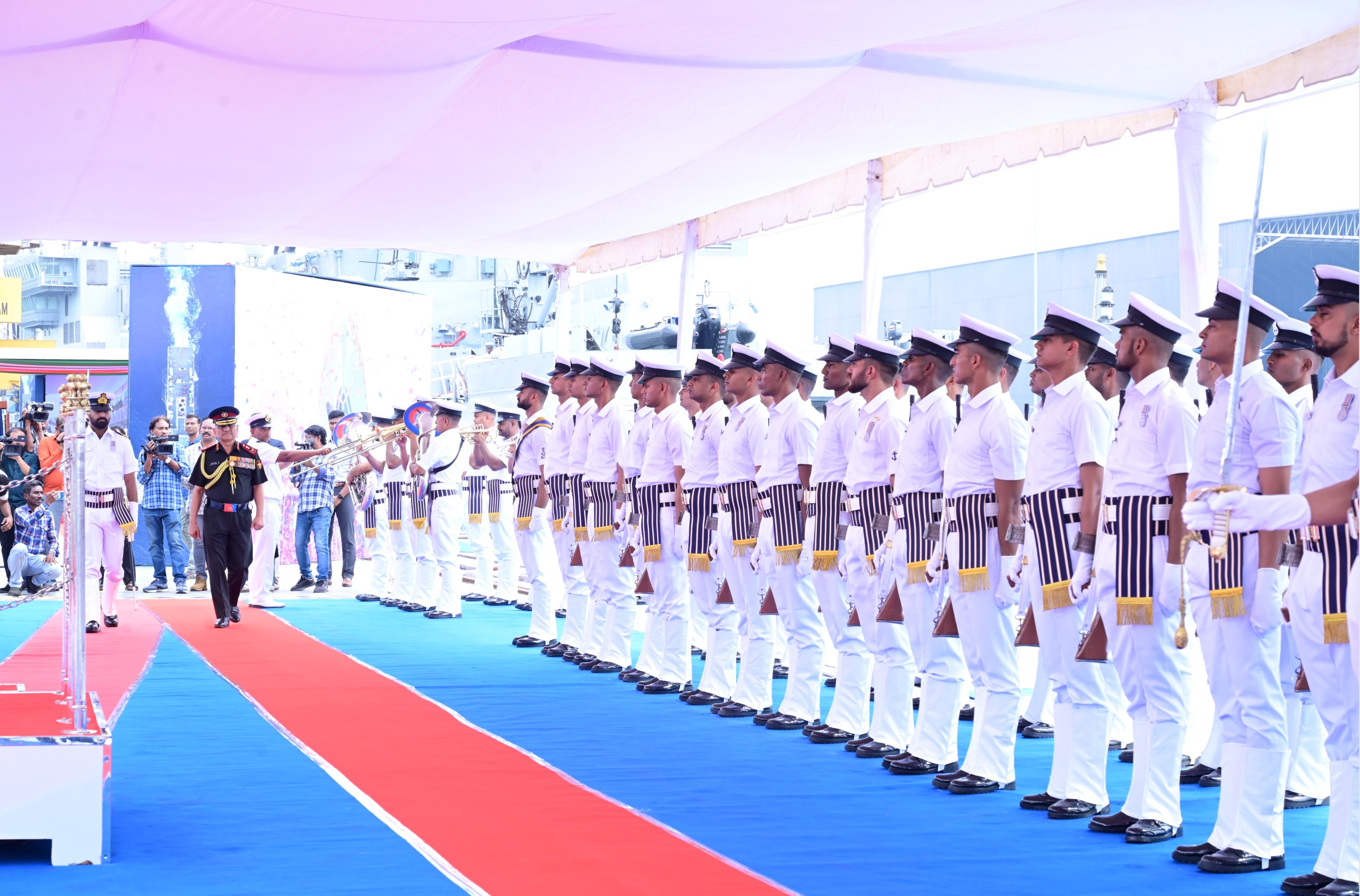 INS Arnala, 1st Of 16 Indigenously Built Anti-Submarine Shallow Water ...
