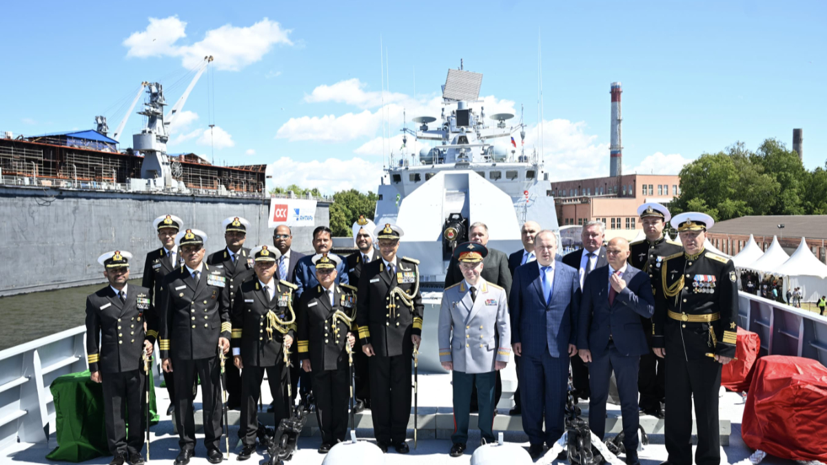 INS Tamal, India’s Last Foreign-Built Stealth Frigate, Commissioned ...