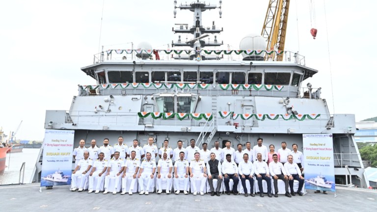 INS Nistar: First Indigenously Designed, Constructed Diving Support ...