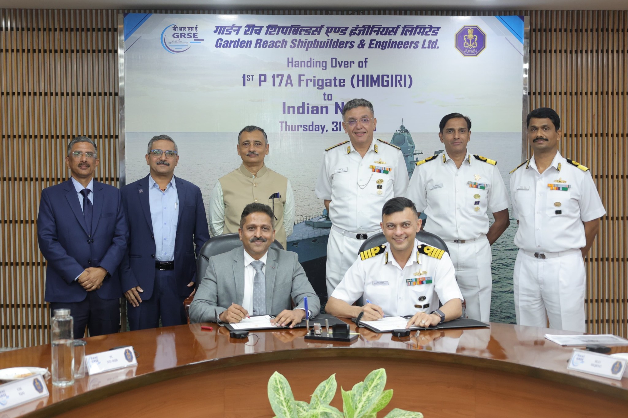 Aatmanirbhar Push: INS Himgiri Delivered To Indian Navy With 75% ...